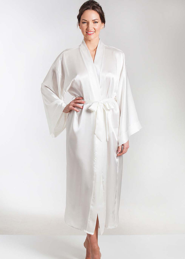Luxurious Womens Pure Silk Long Kimono Made In England – Sulis Silks